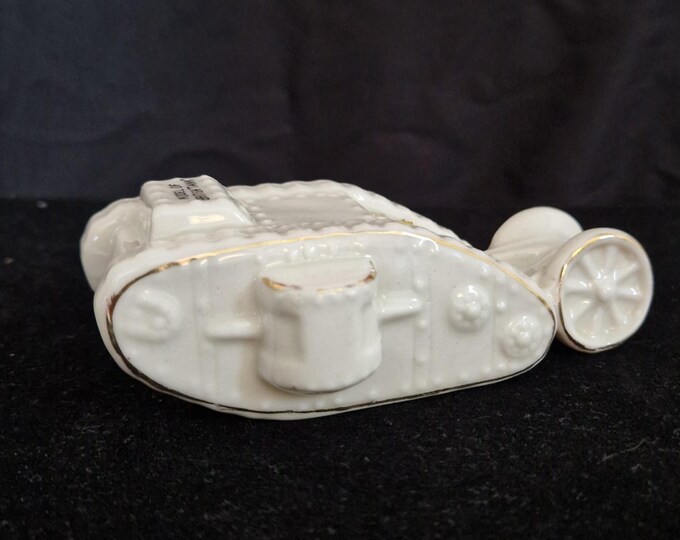 Crested Ware Model of a British Tank, WW1, Willow Art China. - Etsy