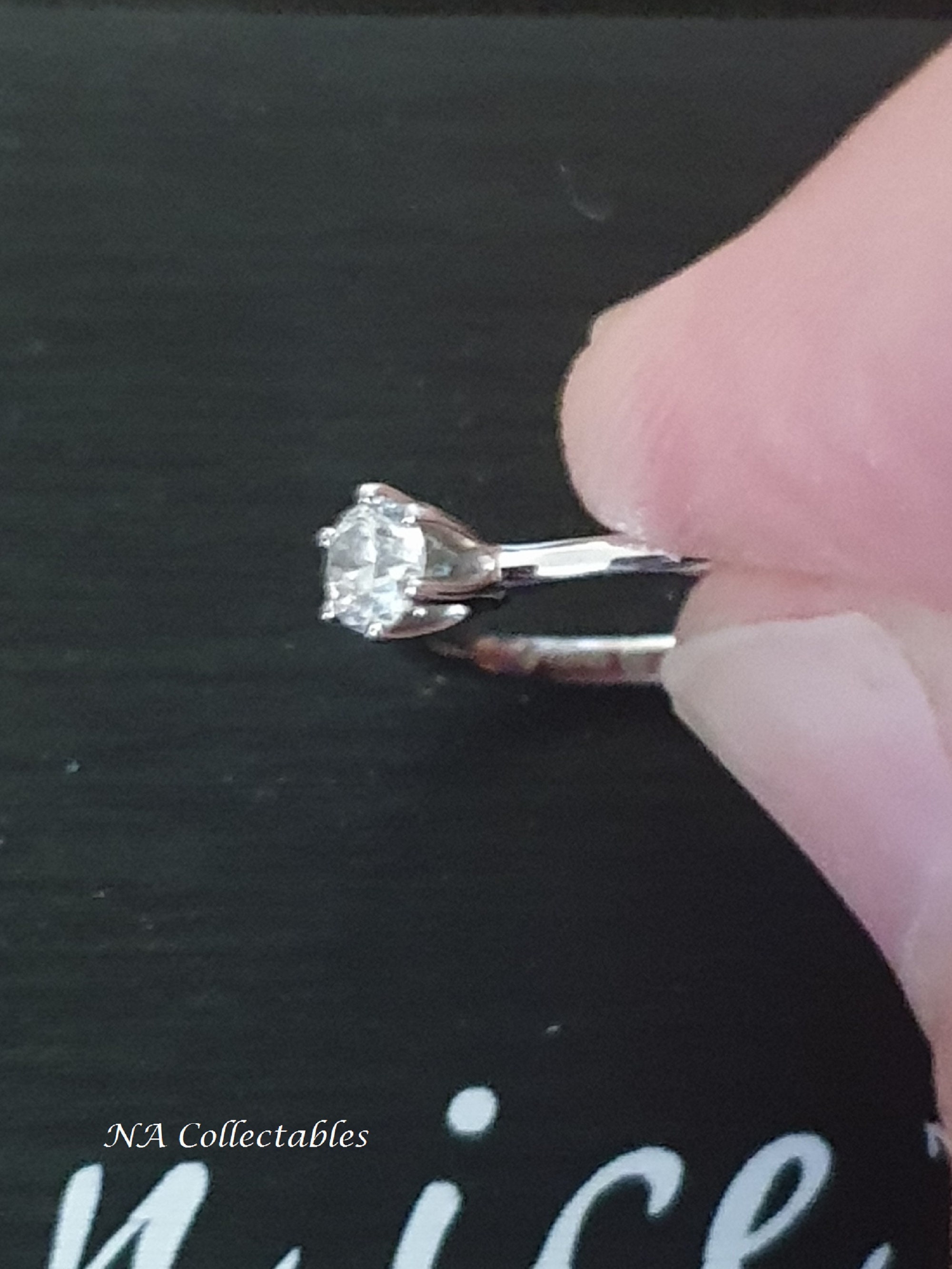 Canadian Ice Diamond Ring in Platinum Setting. - Etsy