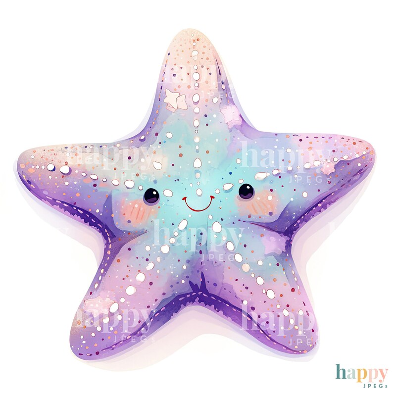 Starfish Clip Art - Etsy