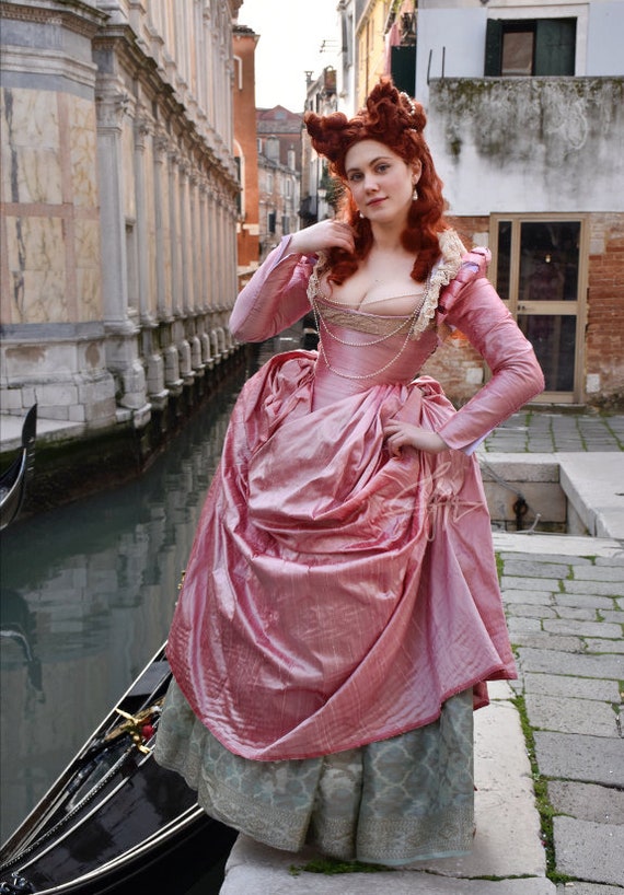 Venetian courtesan dress | Etsy