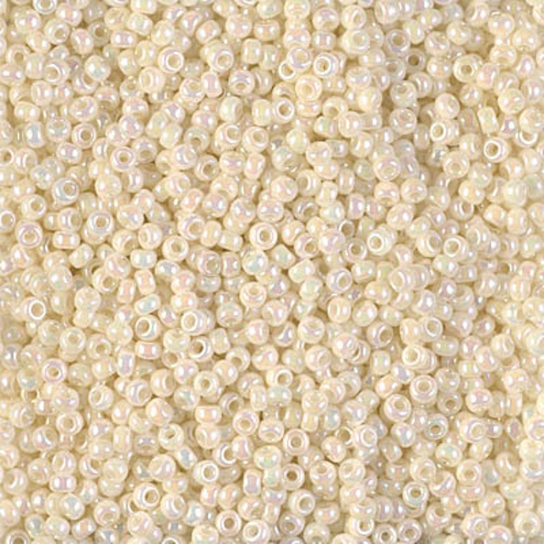 11-486 - Ivory Pearl Ceylon AB - Miyuki 11/0 Seed Beads - Etsy