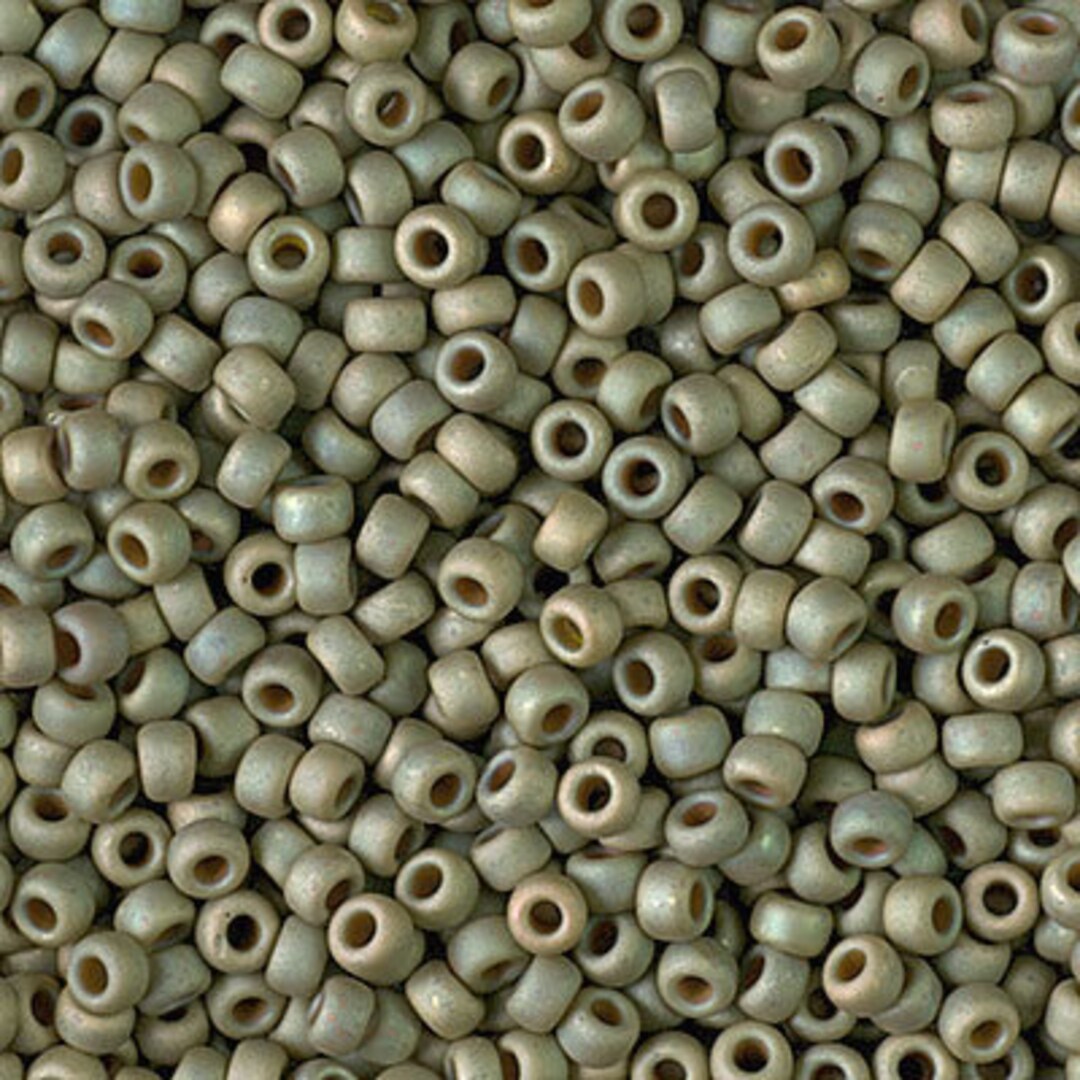 8-2033 Matte Opaque Light Olive Luster Miyuki 8/0 Seed Beads - Etsy