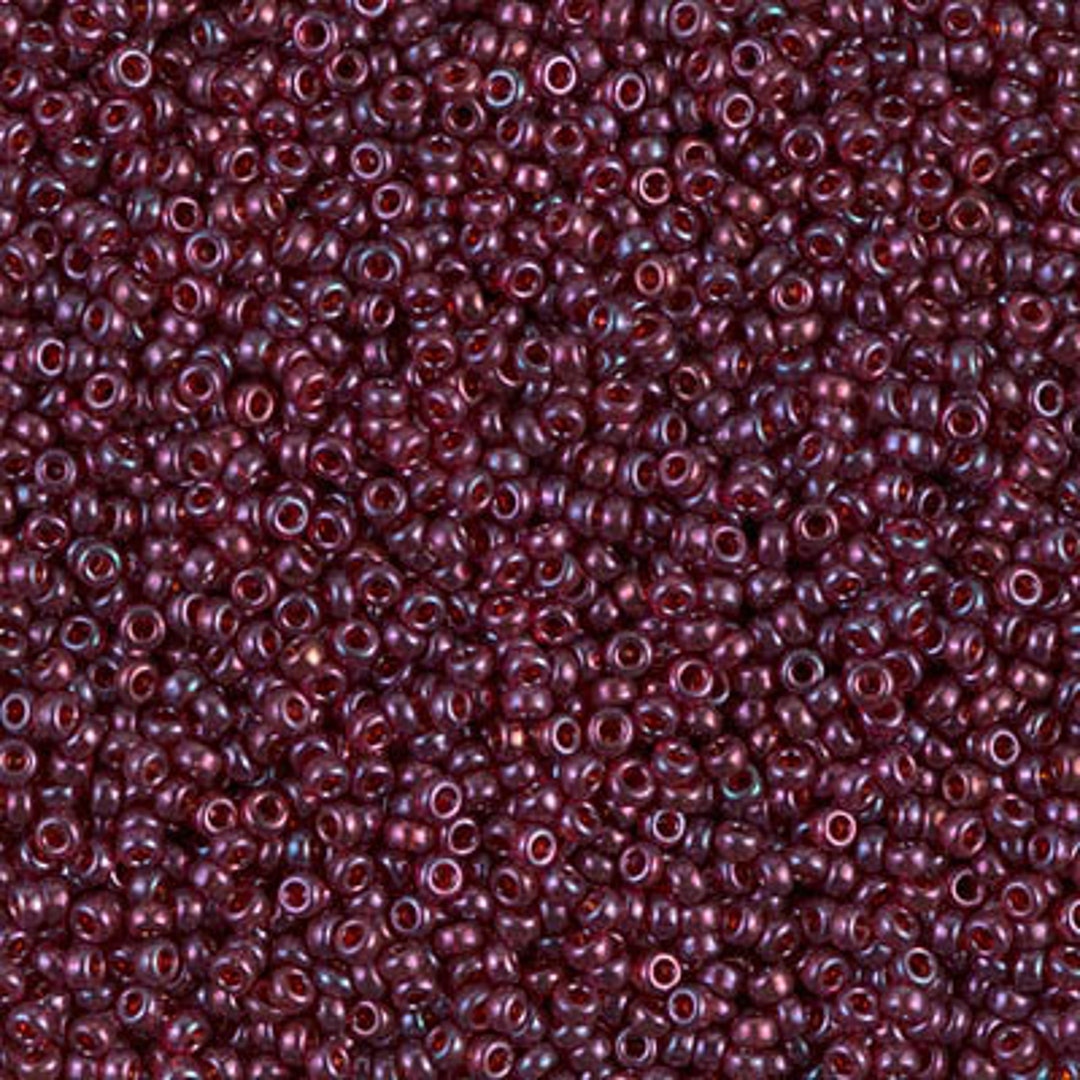 15-313 - Cranberry Gold Luster - Miyuki 15/0 Seed Beads - Etsy