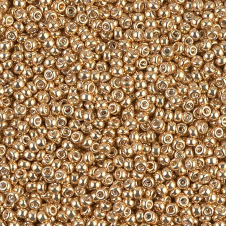 11-1052 - Galvanized Gold - Miyuki 11/0 Seed Beads - Etsy