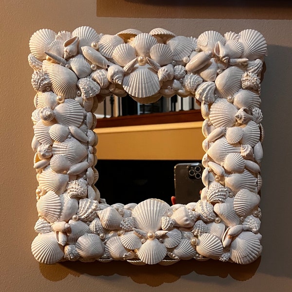 Seashell Mirror - Etsy