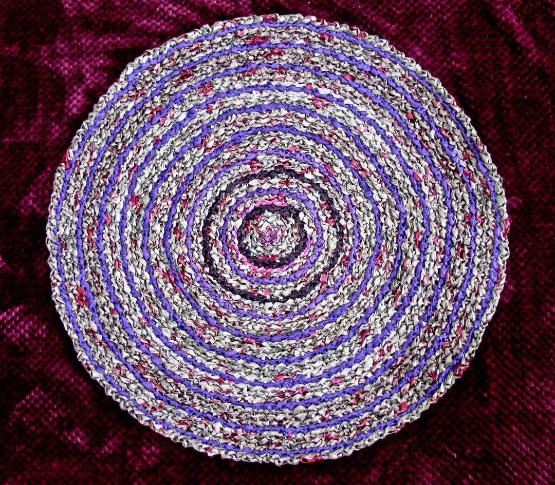 Designer Eco Friendly Hand Made Rug Recycled Plastic Bags - Etsy