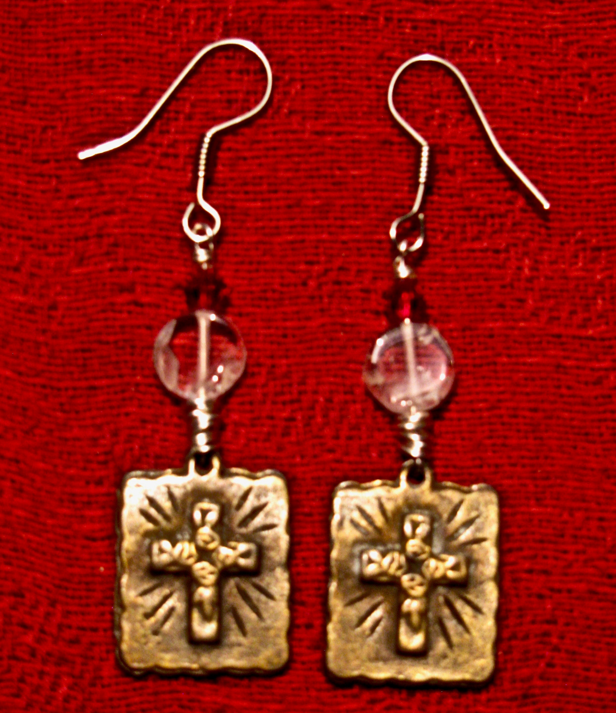 Jesus Crystal Earrings, Religious Christmas Earrings,christ Cameo ...