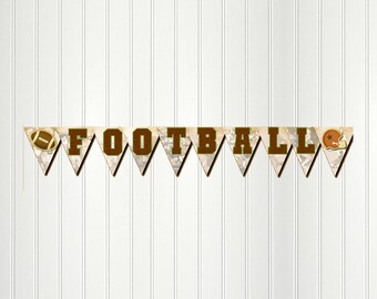 Football bunting | Etsy