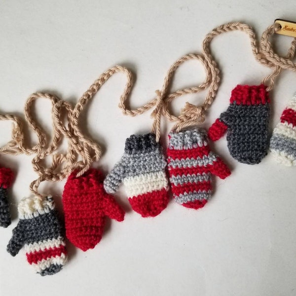 Mitten Garland - Etsy