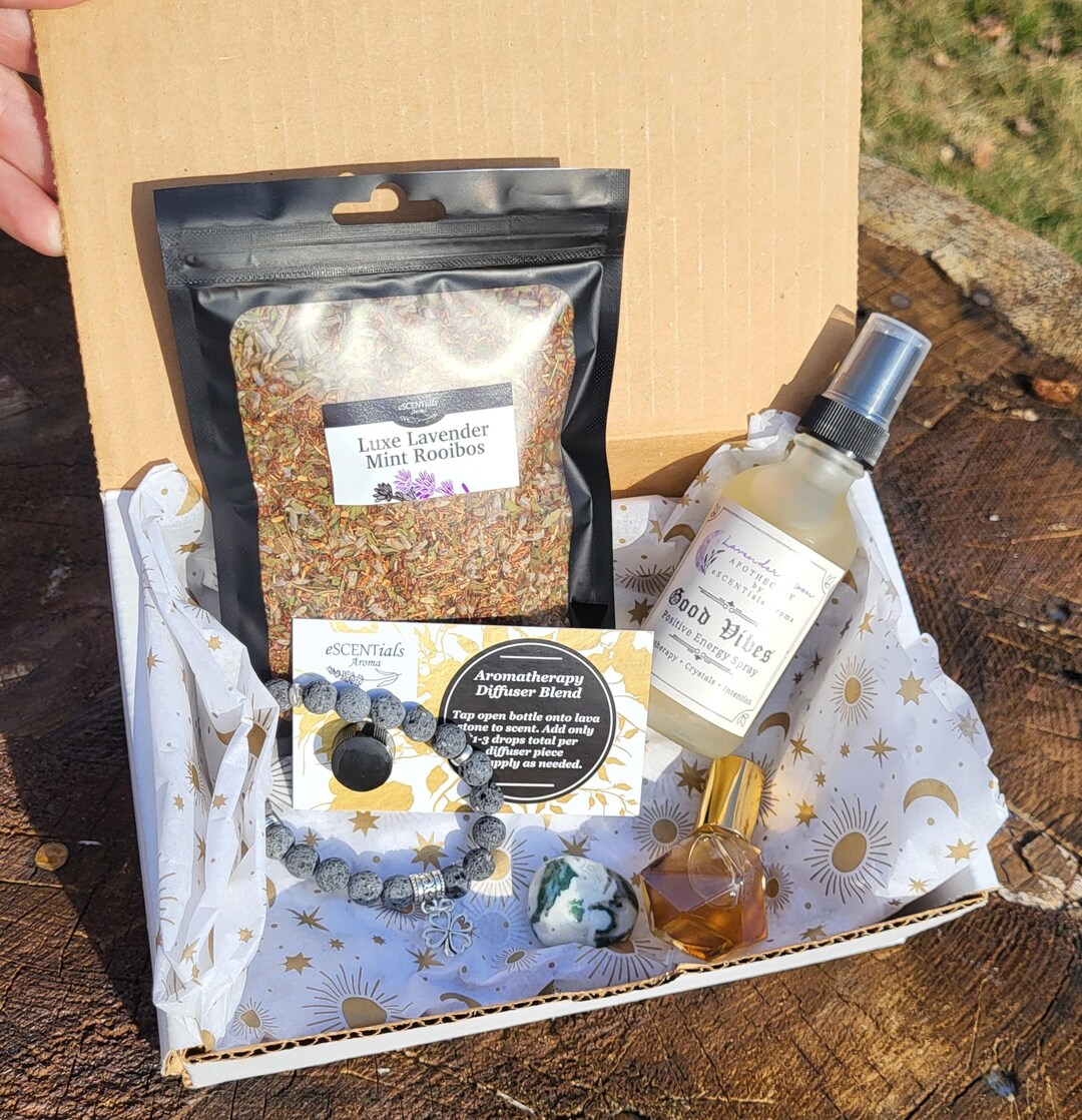 Spring Awakening Spiritual Box, Essential Oil Gift, Gift for Yogi ...