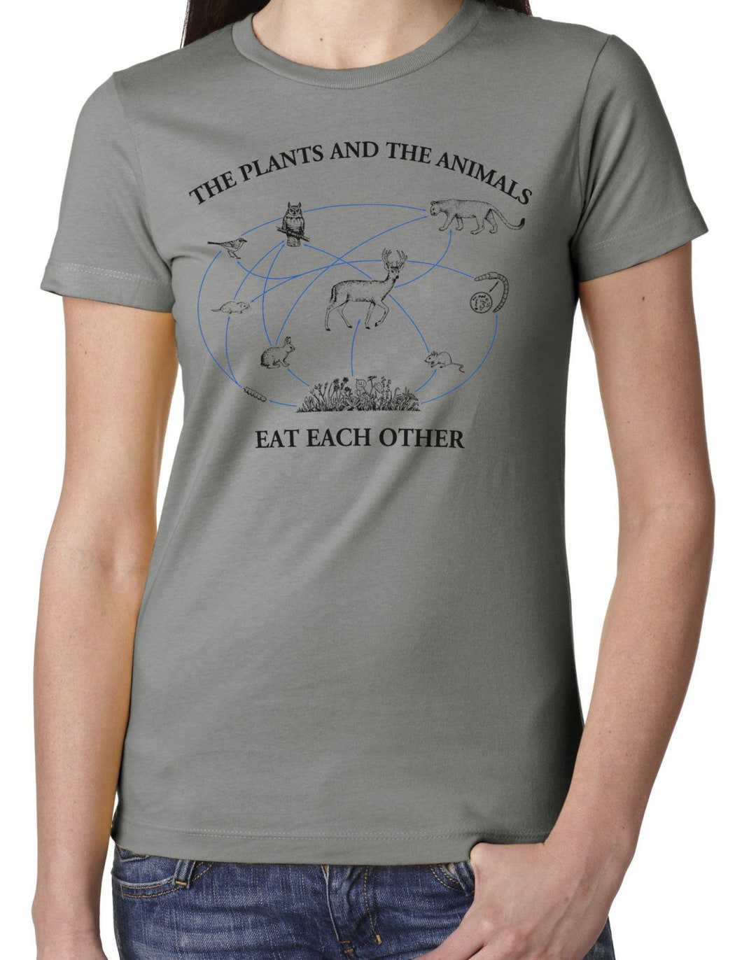 Ladies' Modest Mouse Shirt Never Ending Math Equation - Etsy