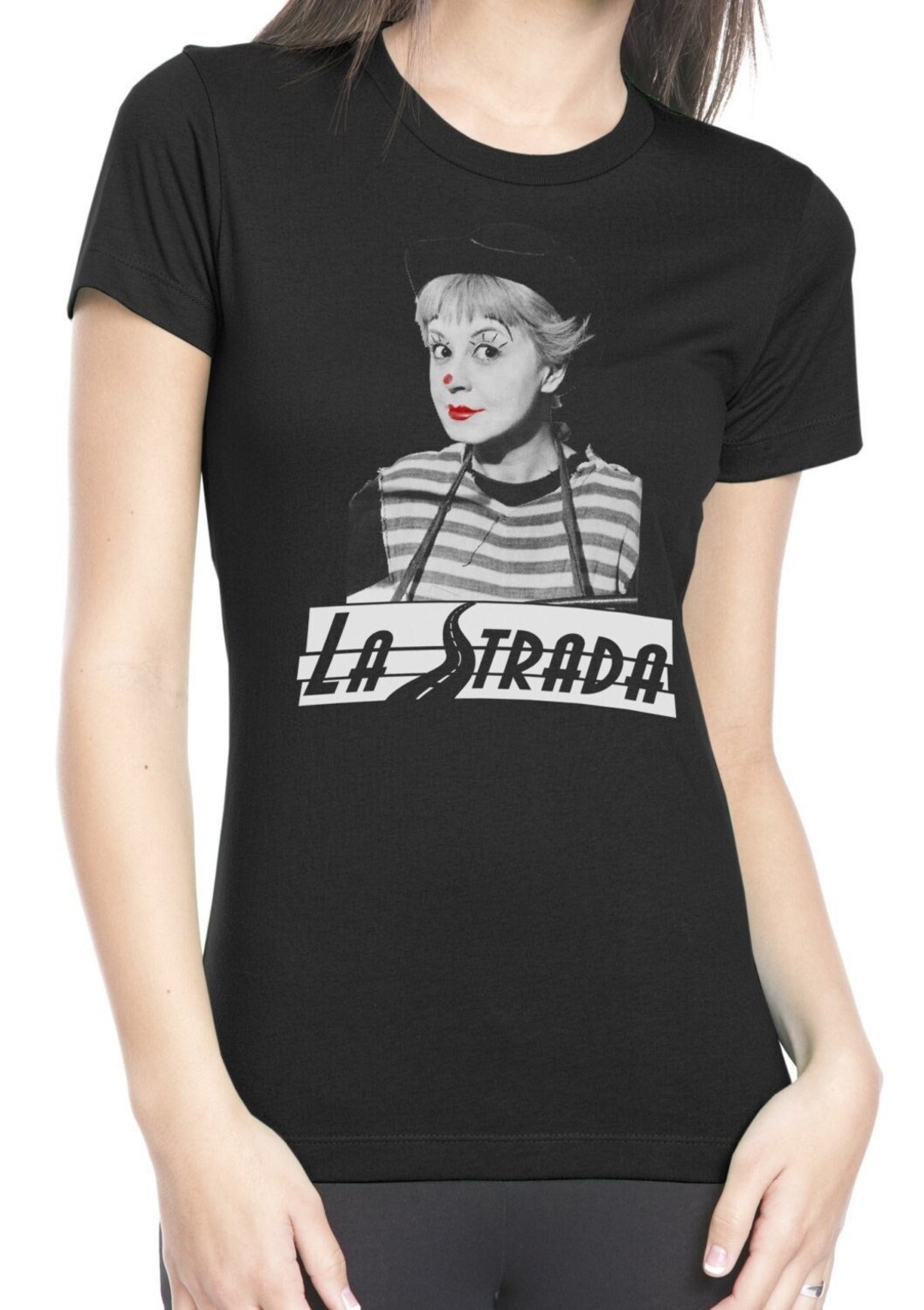 Ladies Movie Inspired "la Strada" Shirt, Classic Italian Cinema Tee ...