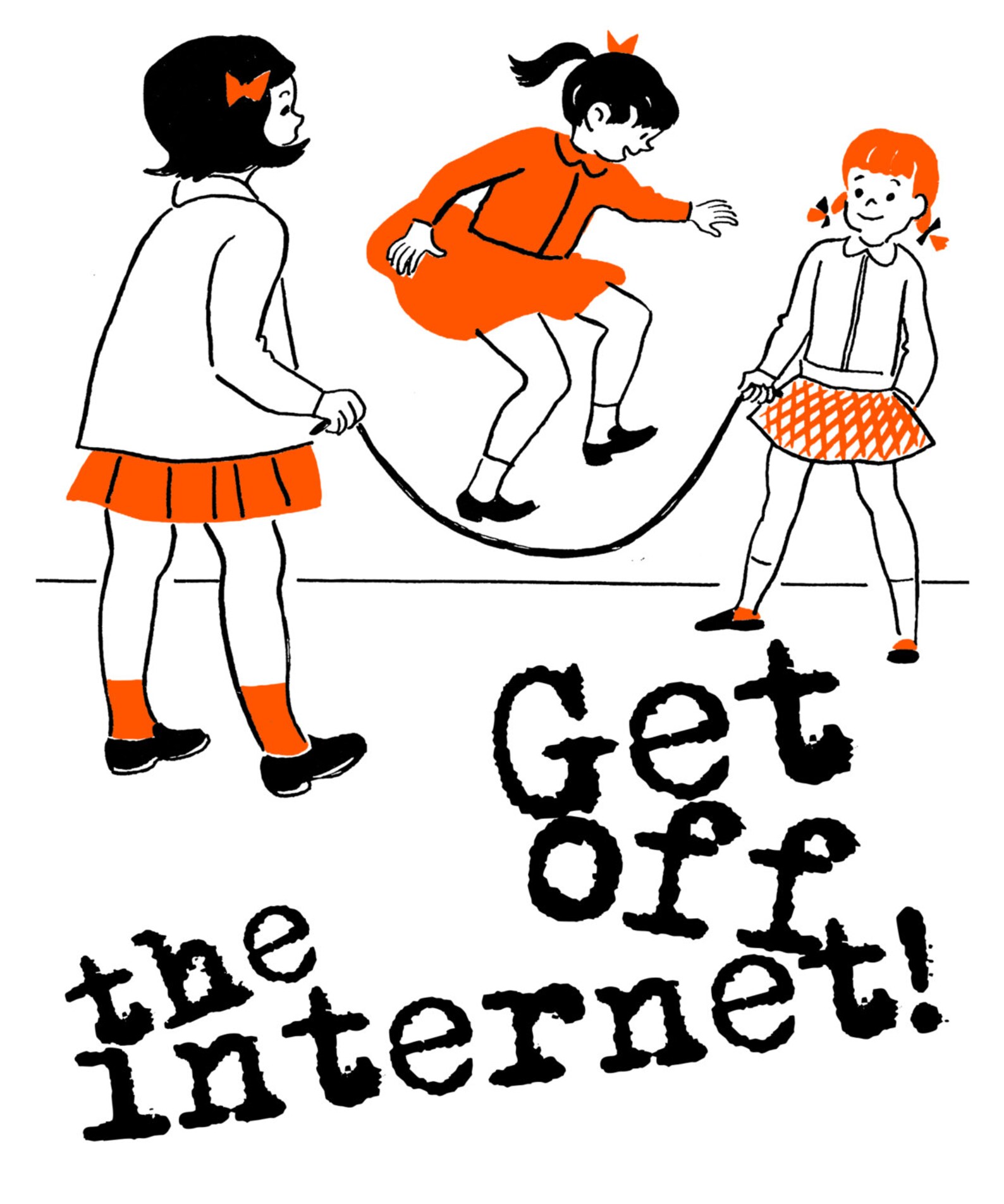 Ladies' Get off the Internet Le Tigre Inspired Tshirt Le | Etsy