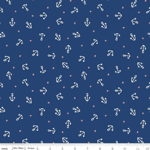 Nautical Fabric - Etsy