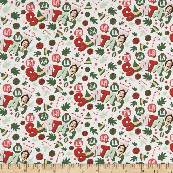 Elf Buddy Fabric - Etsy