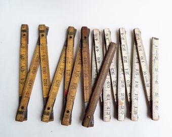 Vintage Wooden Ruler | Etsy