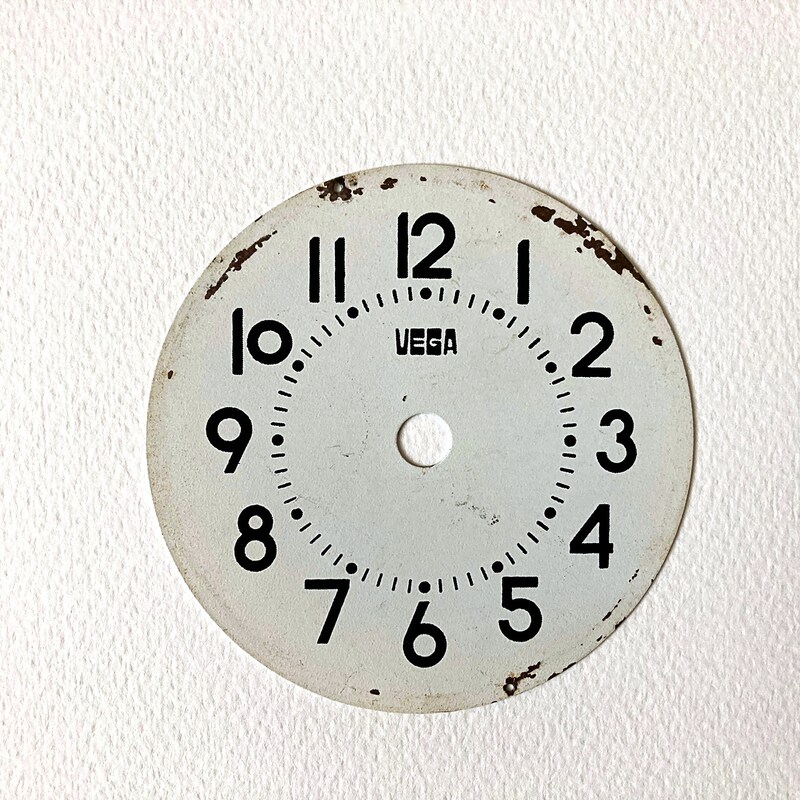 Vintage Clock Face - Etsy