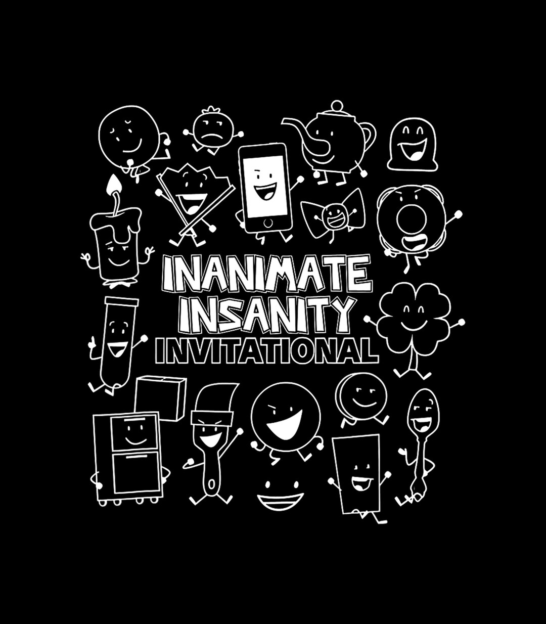 Creator Ink Inanimate Insanity Black and White Digital PNG. - Etsy