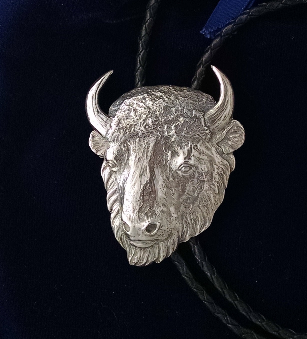 Buffalo Bolo Tie, American Bison Bolo, Men's Western Jewelry - Etsy