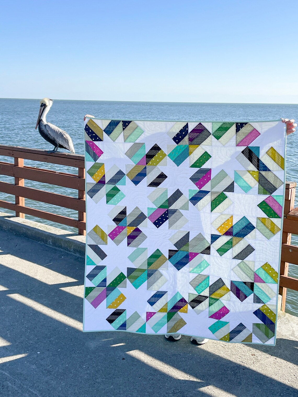 Pinwheel Star Quilt Pattern PDF Download - Etsy