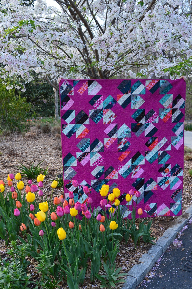 Pinwheel Star Quilt Pattern PDF Download - Etsy