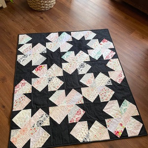 Pinwheel Star Quilt Pattern PDF Download - Etsy
