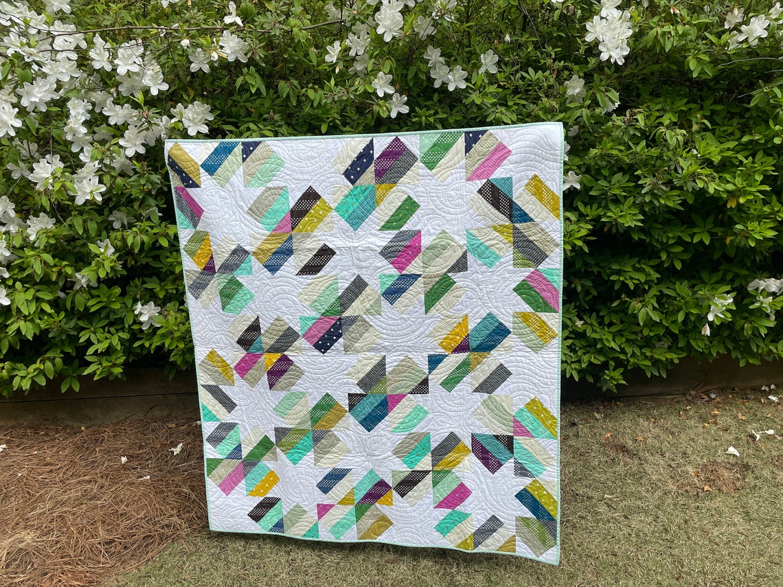 Pinwheel Star Quilt Pattern PDF Download - Etsy