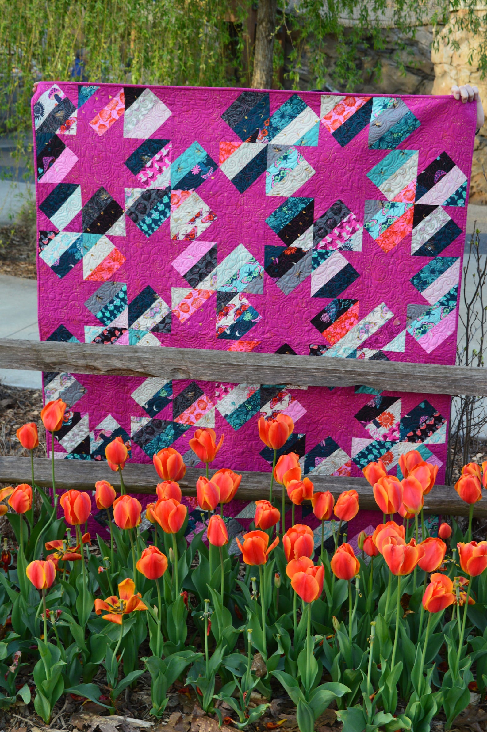 Pinwheel Star Quilt Pattern (PDF Download) - Etsy