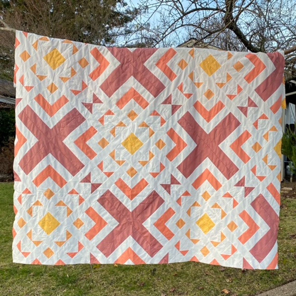 Cross Track Quilt Pattern PDF Download - Etsy Canada