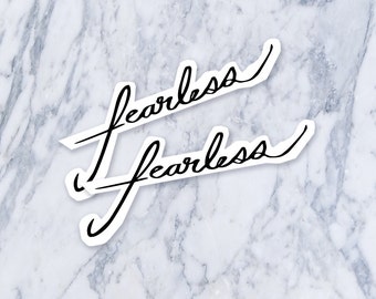 Warrior Large Temporary Tattoo Script Calligraphy Cursive | Etsy