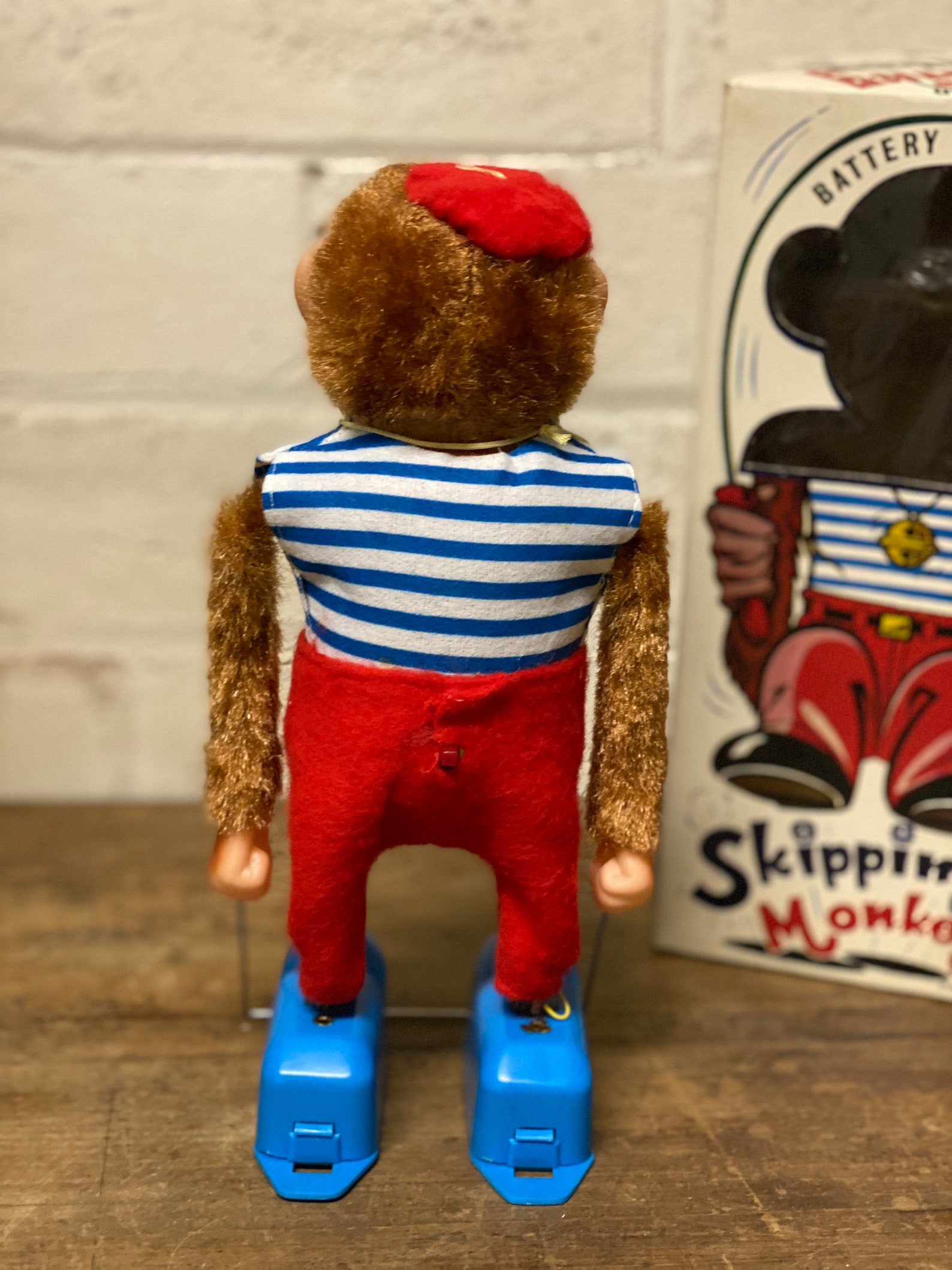 A Fabulous Vintage 1960s Japan TN Nomura Skipping Monkey Toy | Etsy