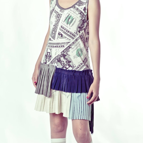 Money Print Dress - Etsy
