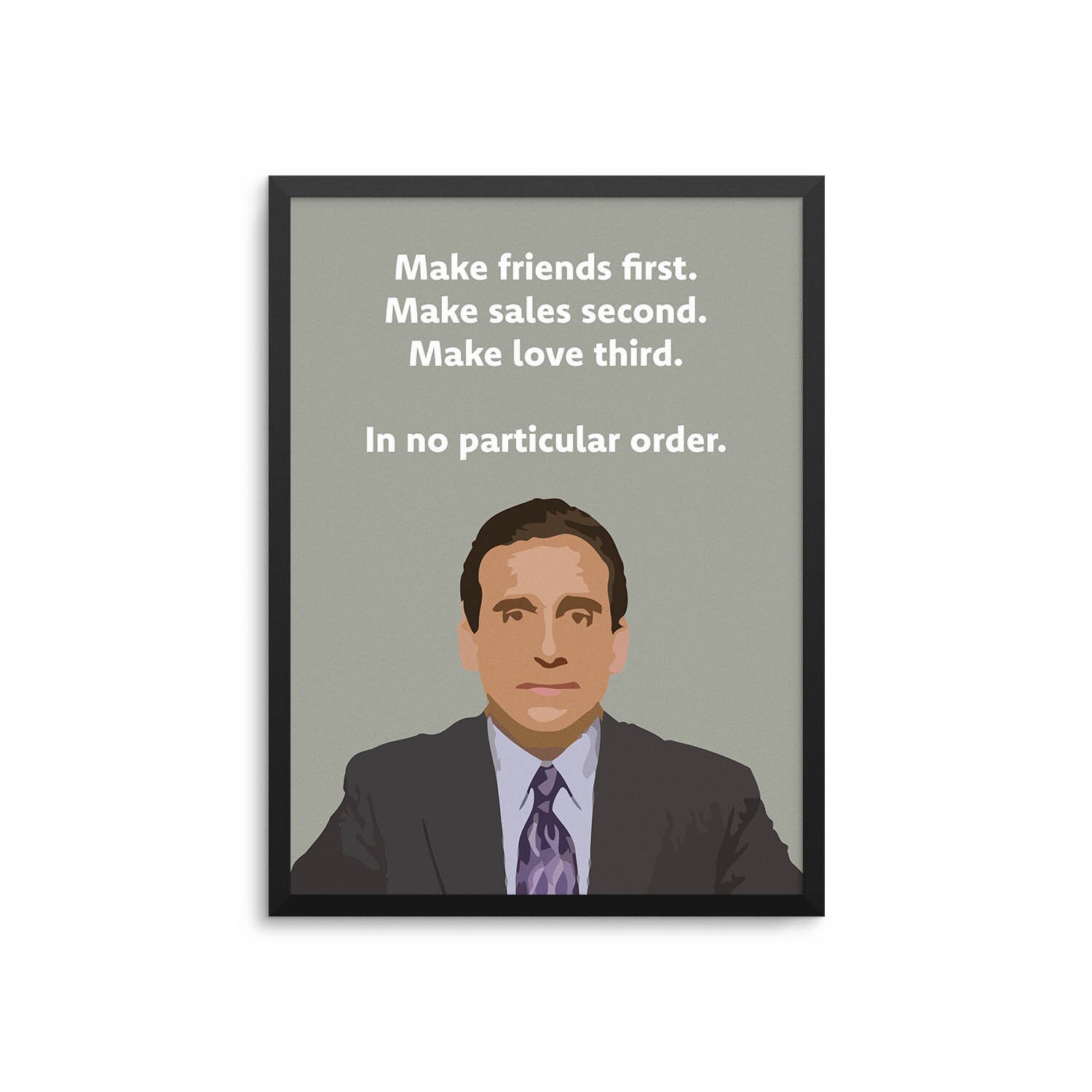 Funny Sales Poster Michael Scott Funny Quote Art Make - Etsy Funny Sales Poster Michael Scott Funny Quote Art Make - Etsy