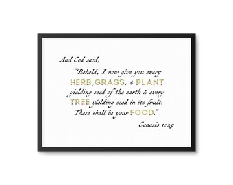 Kitchen Scripture - Etsy