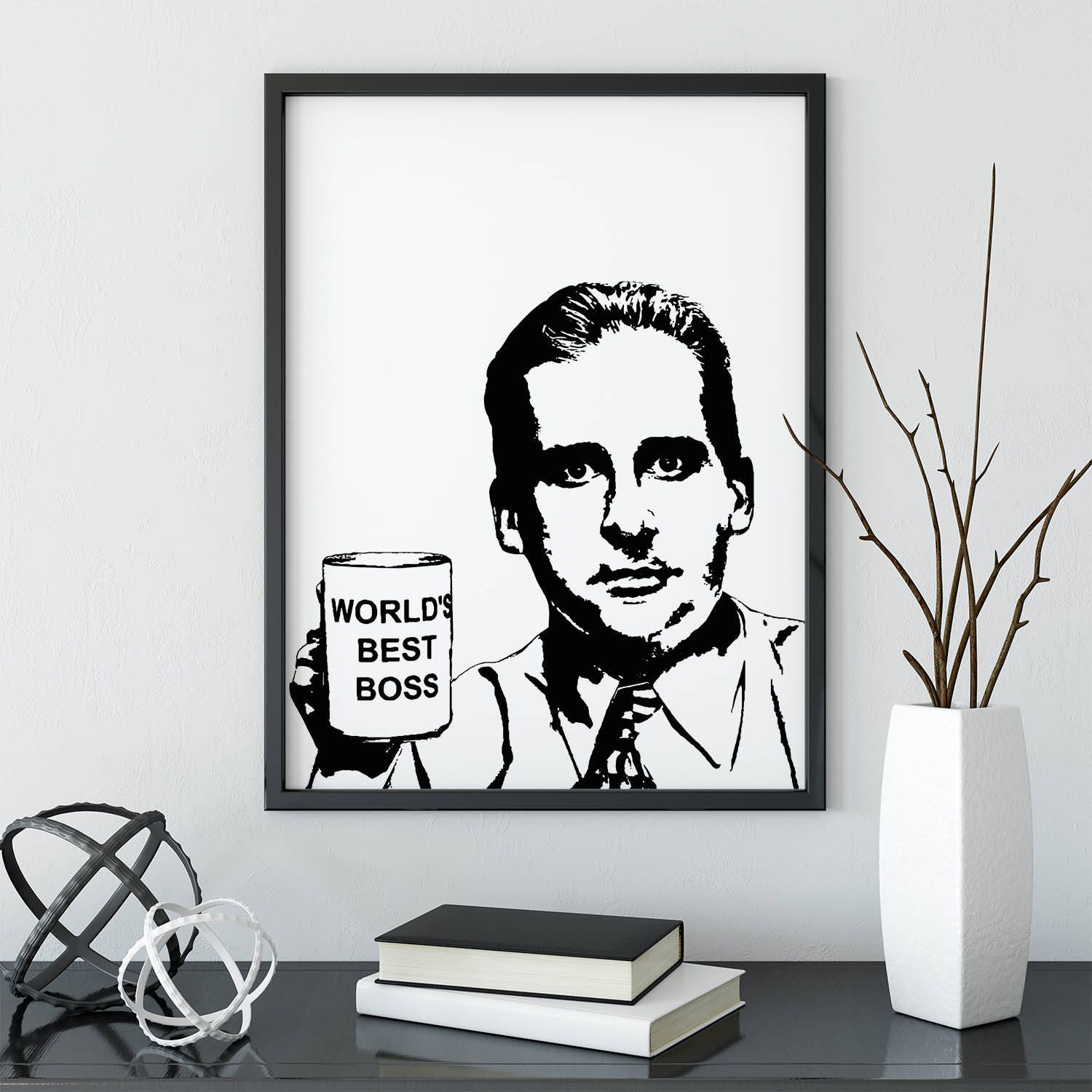 Michael Scott Poster The Office TV Show Art That's What | Etsy