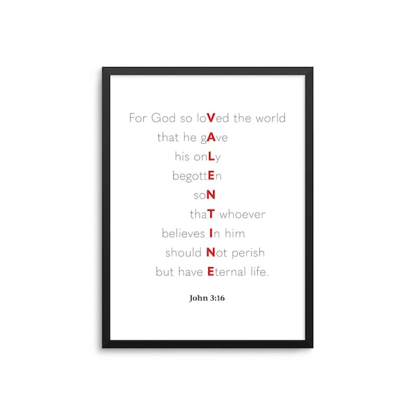 Christian Valentine - Etsy