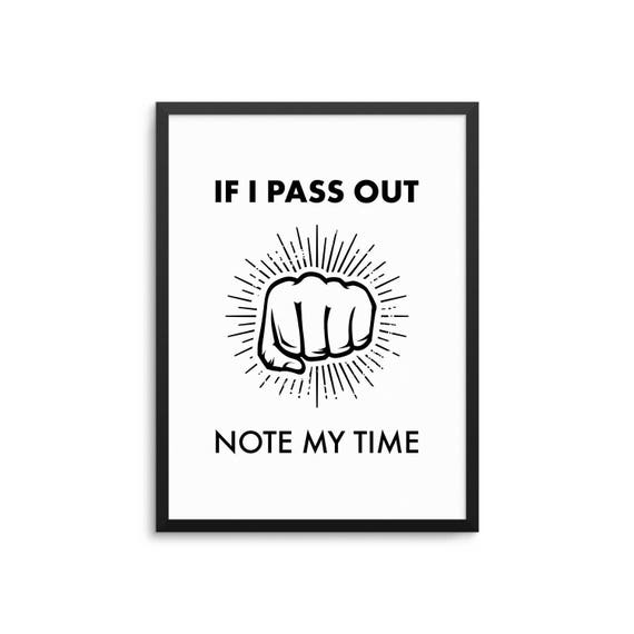 Funny Exercise Posters