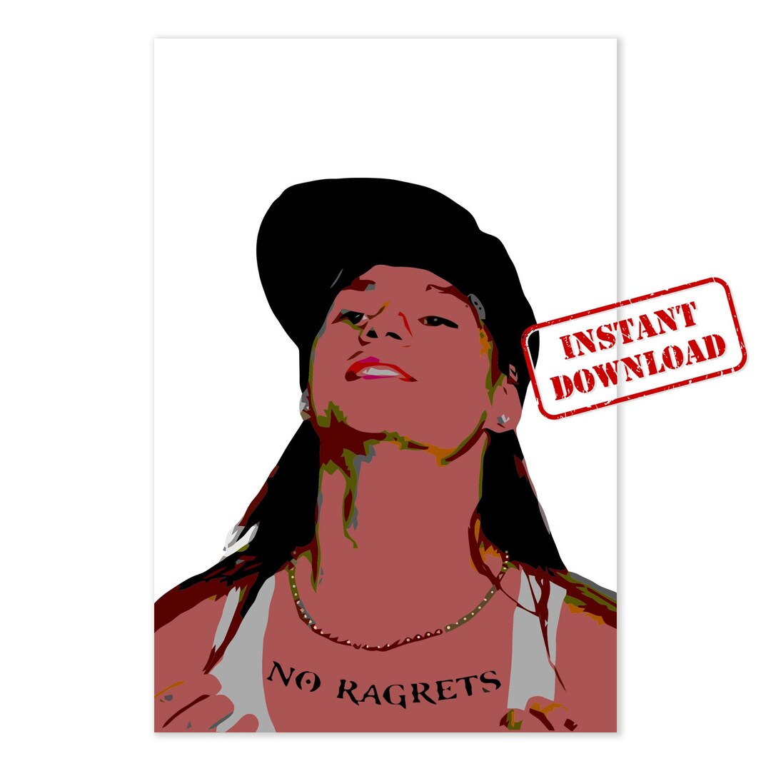Digital Download No Ragrets Funny Meme Poster We're the Millers DIY ...