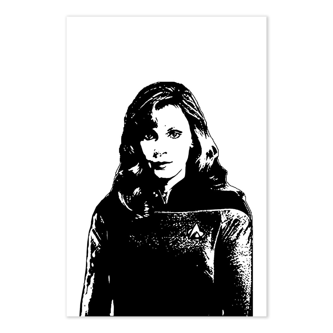 Dr Beverly Crusher Star Trek Poster - Etsy