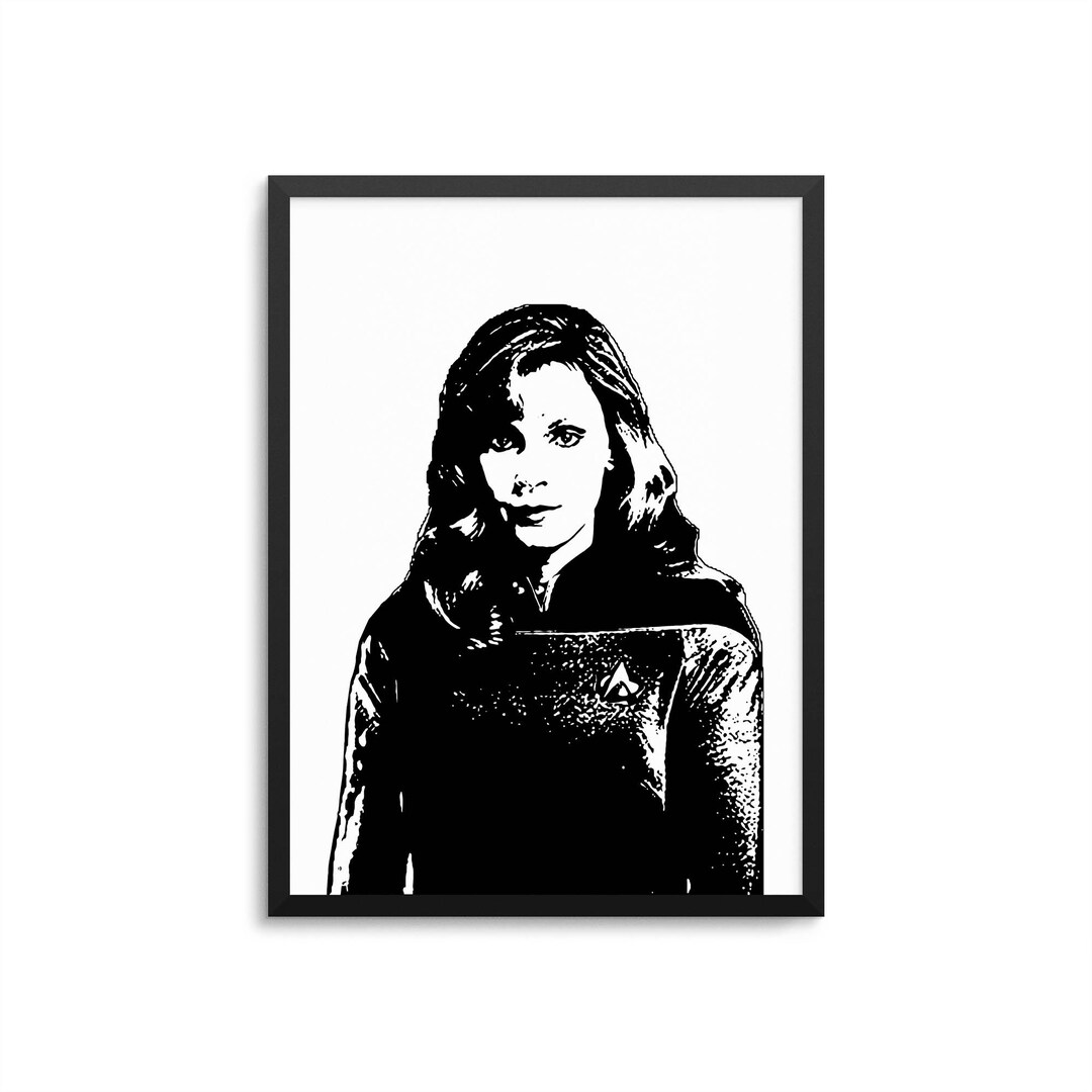 Dr Beverly Crusher Star Trek Poster - Etsy
