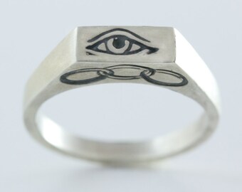 Secret society ring | Etsy