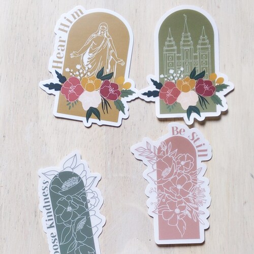 LDS Sticker Pack Missionary Birthday Gift Inspirational LDS | Etsy