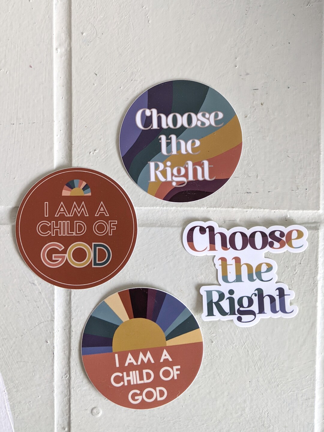 LDS Primary Vinyl Stickers: Inspirational Religious Stickers - Etsy