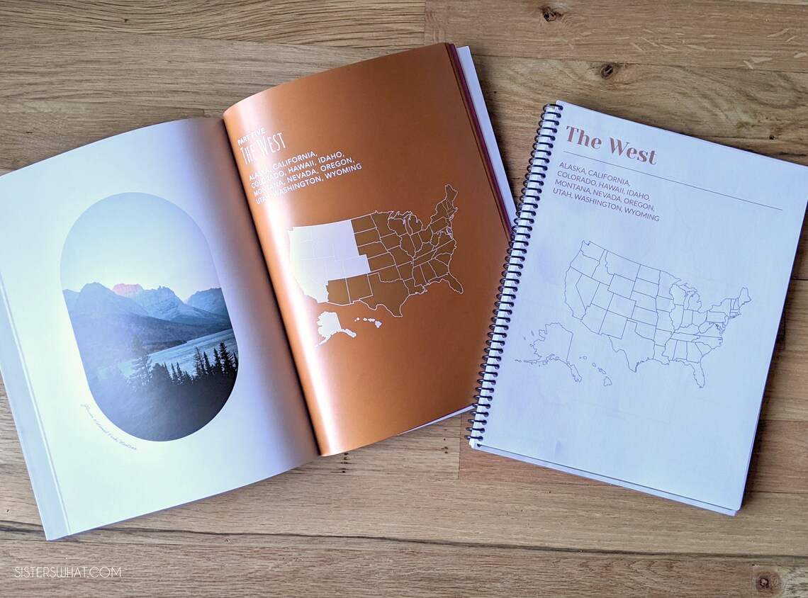 USA Geography Printable: 50 States & Capitals Research Bundle (PDF) - Etsy