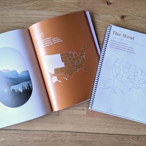 USA Geography Printable: 50 States & Capitals Research Bundle (PDF) - Etsy