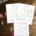 Alphabet Poster, Handwriting Chart, Number Chart and 100 Chart ...