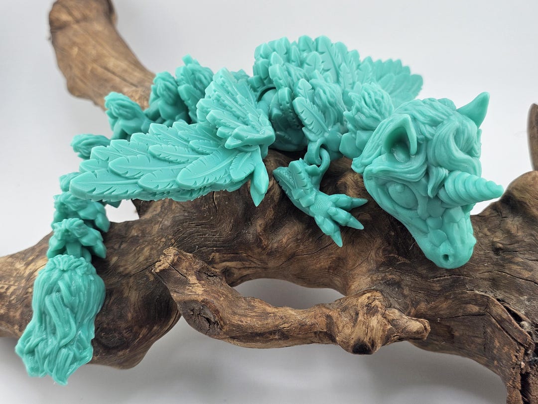 Cinderwing 3D Baby Alicorn Dragon - Etsy