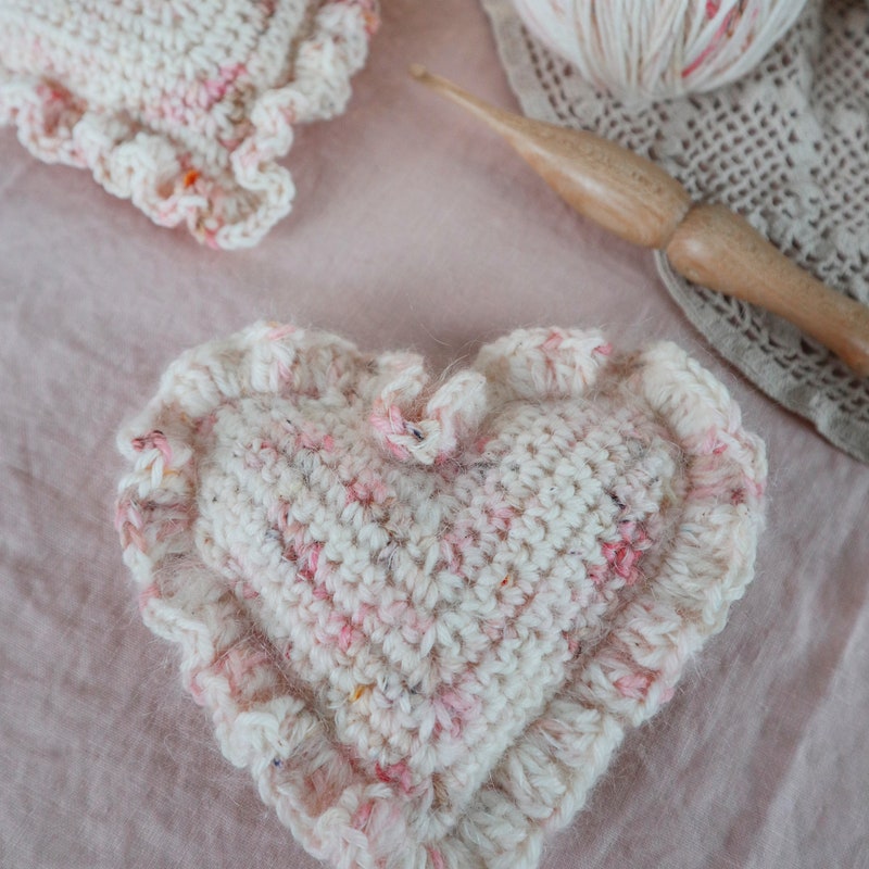 Ruffled Heart - Etsy