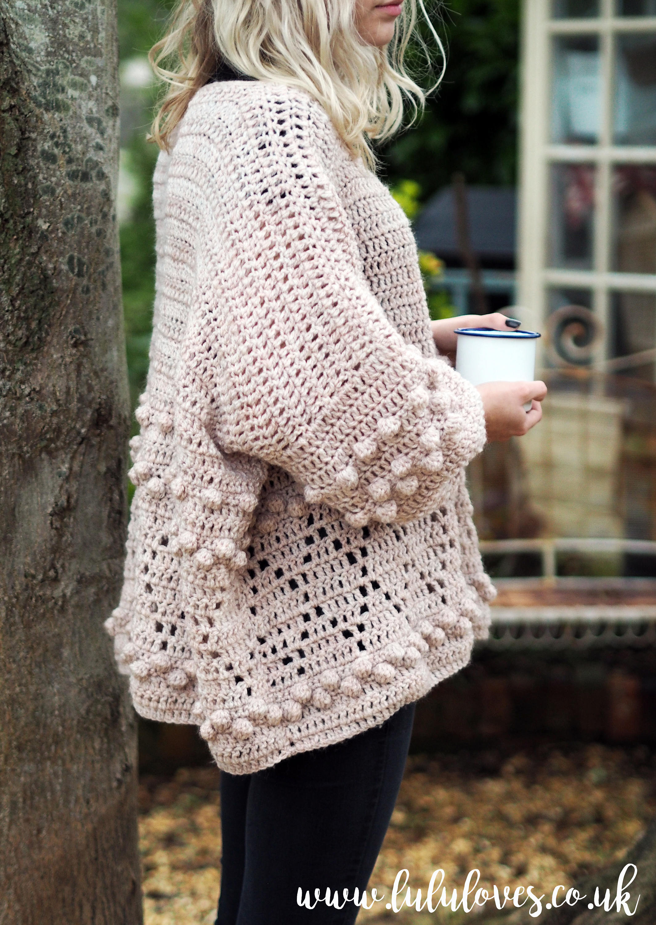 Crochet Diamonds and Bobbles Jumper Pattern PDF Digital | Etsy