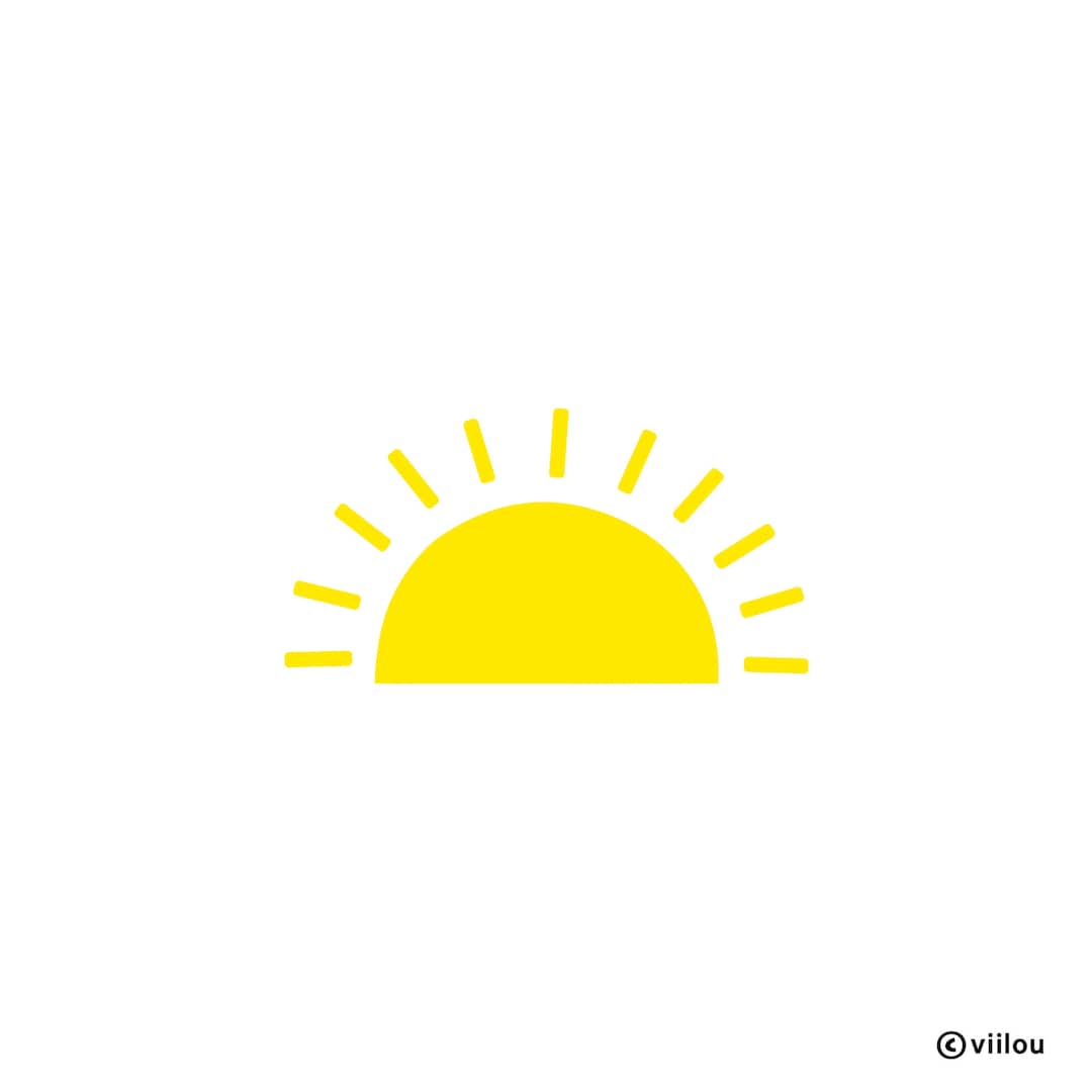 SUN Sticker Wall Decals Nursery Wall Tattoos Baby Room Prints Sunshine ...